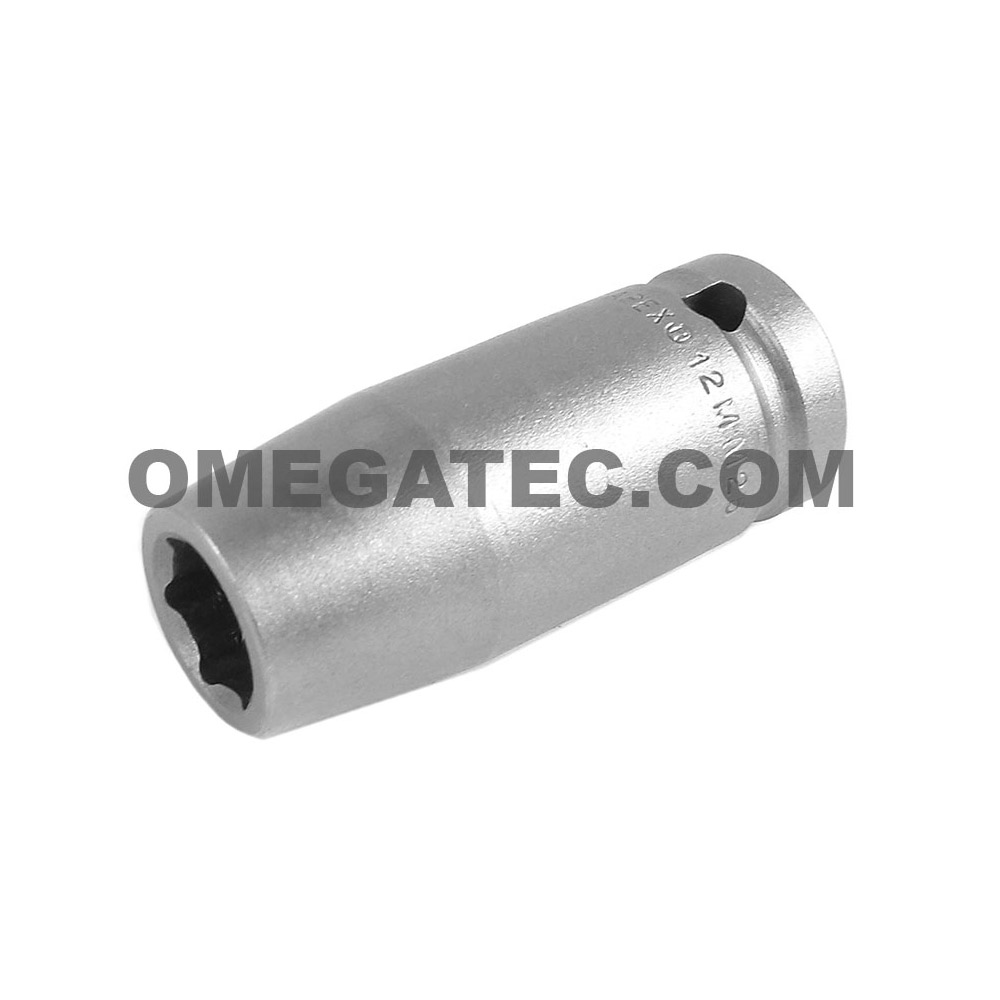 Apex 18MM25 18mm Long Impact Socket, 1/2'' Square Drive