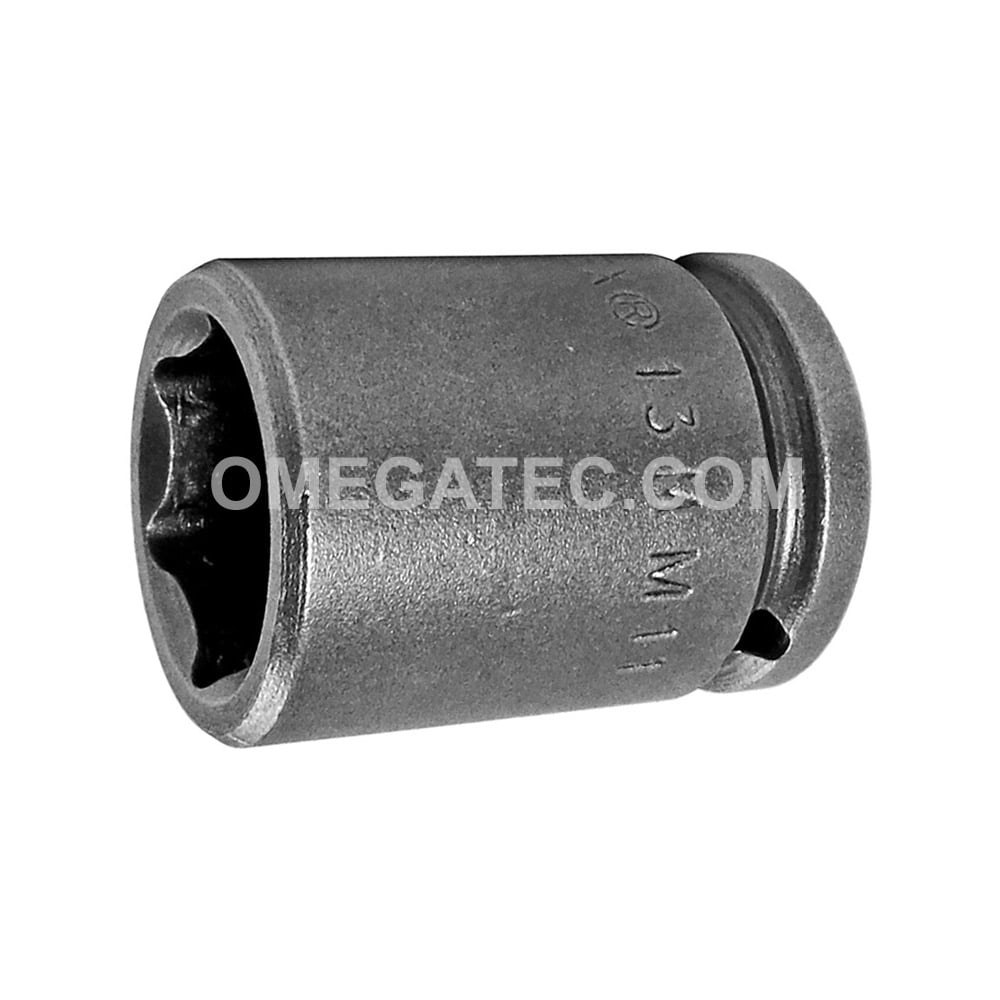 Apex 10MM11-D 10mm Standard Impact Socket, 1/4'' Square Drive