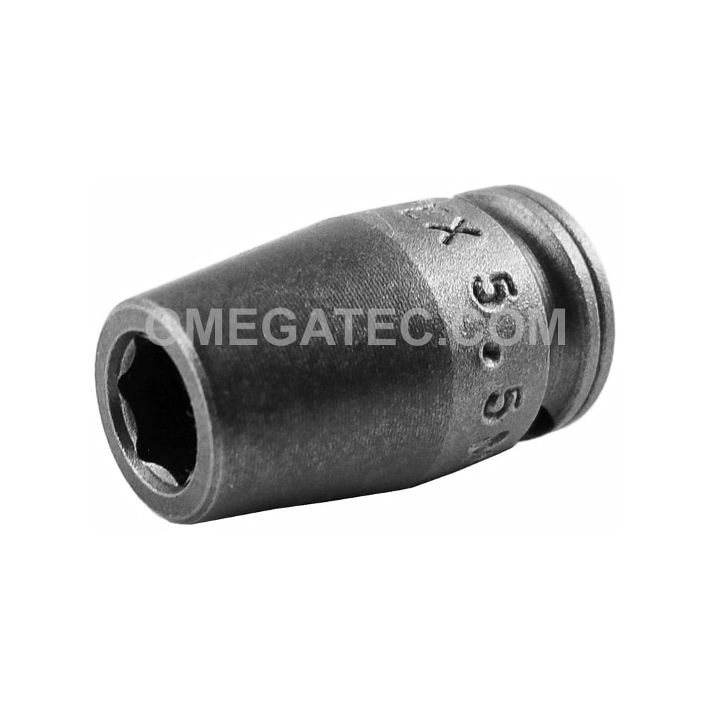 Apex 10MM21 10mm Long Impact Socket, 1/4'' Square Drive