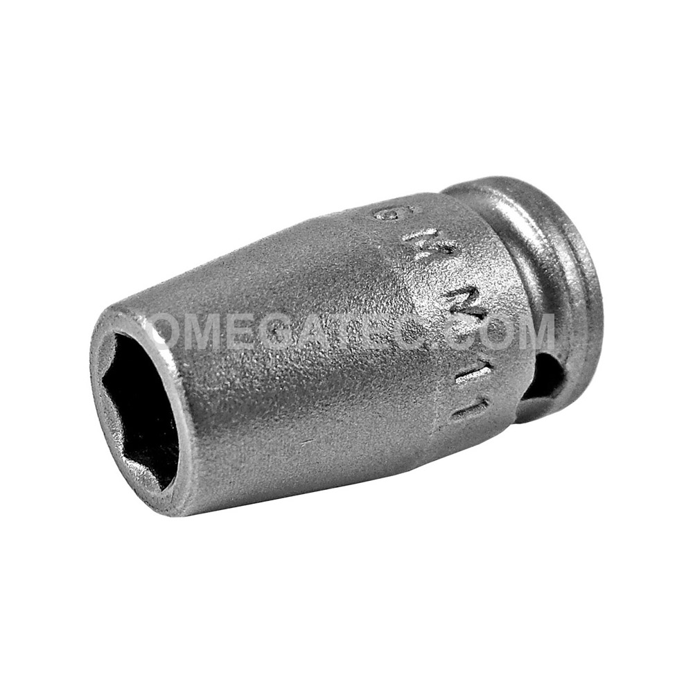 Apex 10MM11-D 10mm Standard Impact Socket, 1/4'' Square Drive