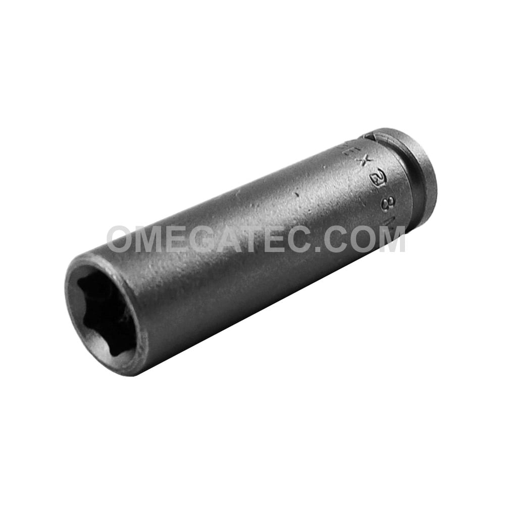 Apex 10MM21 10mm Long Impact Socket, 1/4'' Square Drive