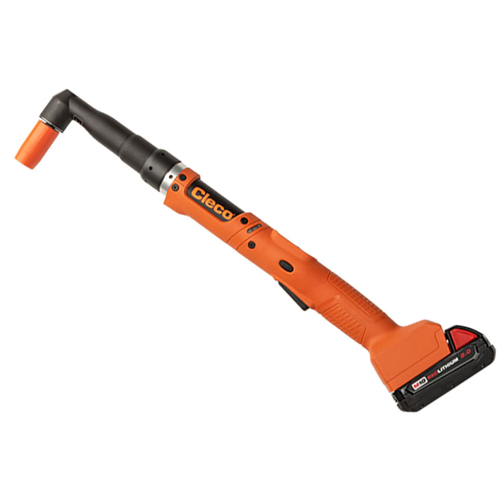 CLBA203 Cleco CellClutch Cordless Electric Right Angle Nutrunner, 8.3 ...