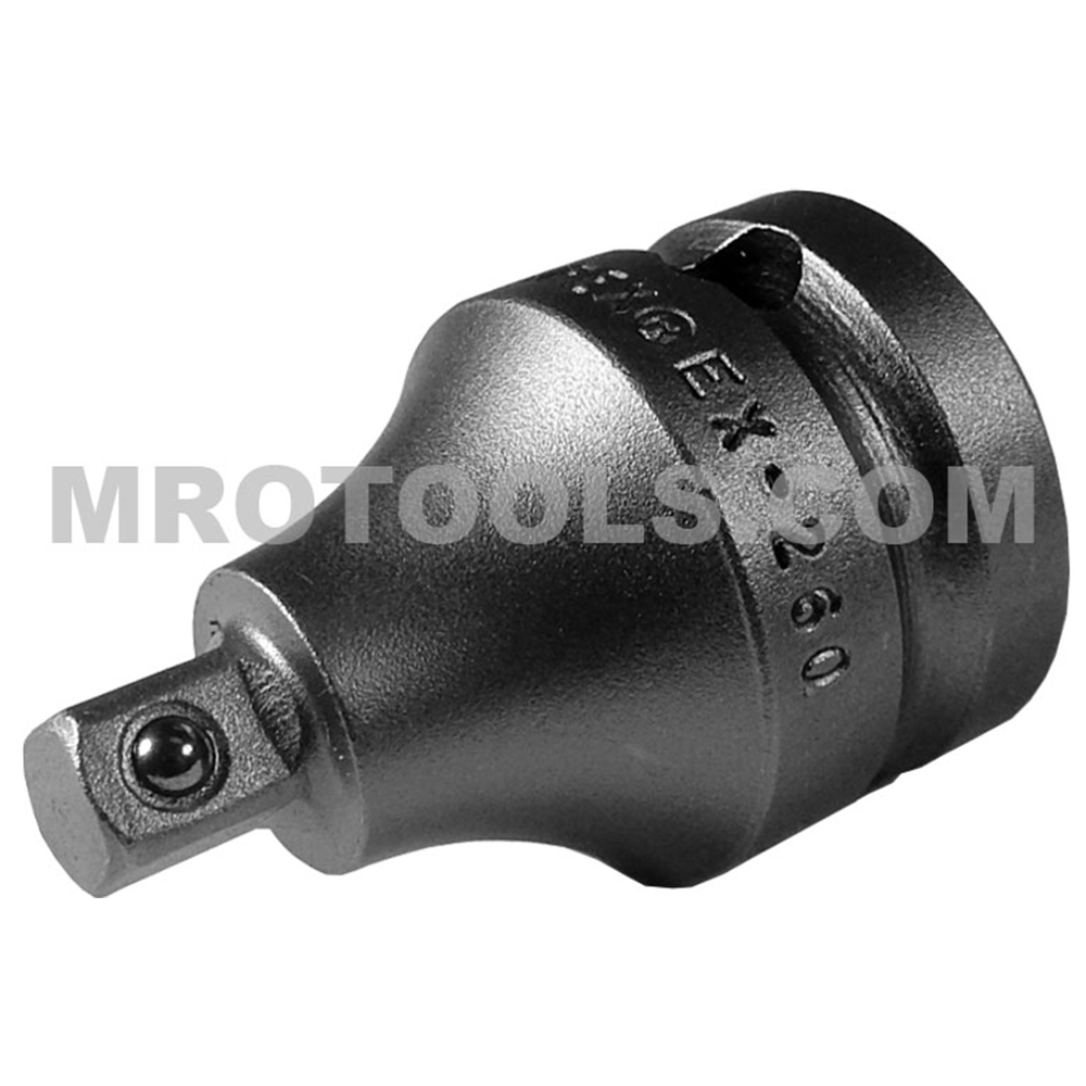 Apex EX-377-3 Straight Adapter, 1/2'' Square Drive, Pin Lock