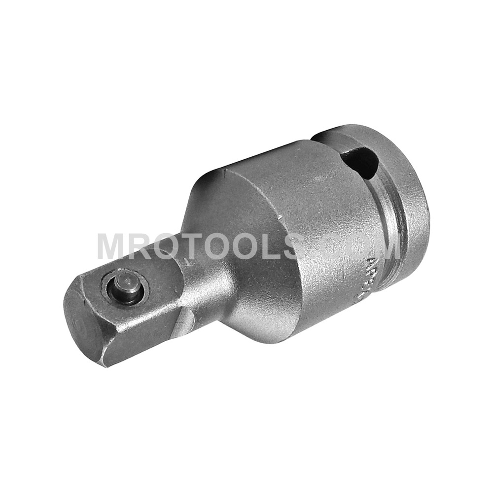 Apex EX-377-B-5 Straight Adapter, 1/2'' Square Drive, Ball Lock