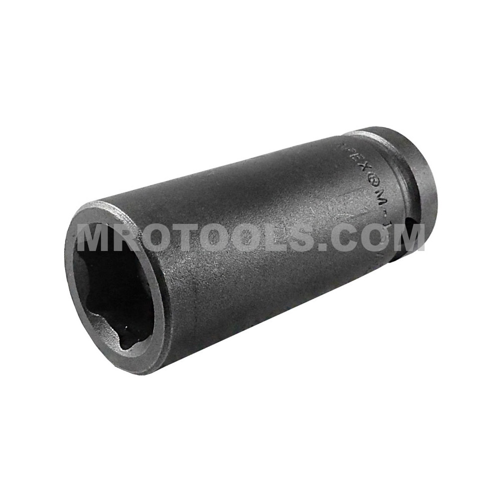 Apex M-15MM25 15mm Long Impact Socket, Magnetic, 1/2'' Square Drive