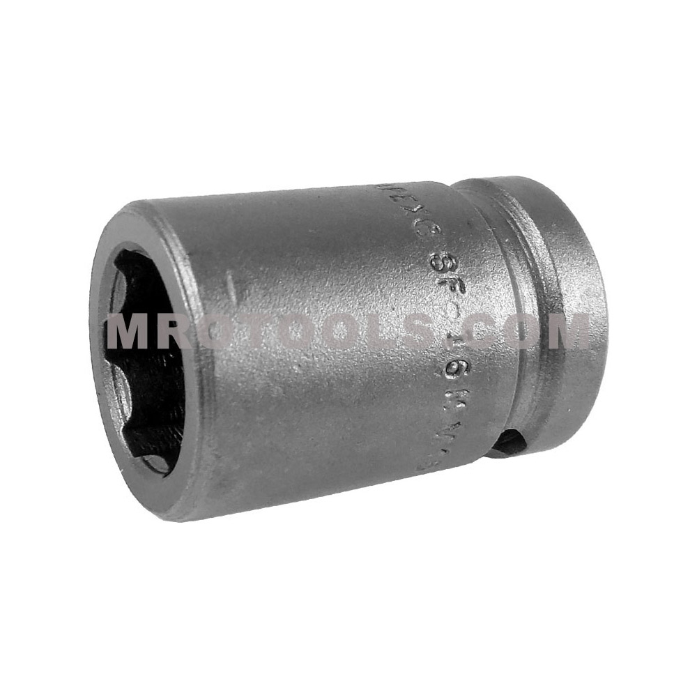 Apex SF-16MM15 16mm Standard Impact Socket, Surface Drive, 1/2'' Square ...