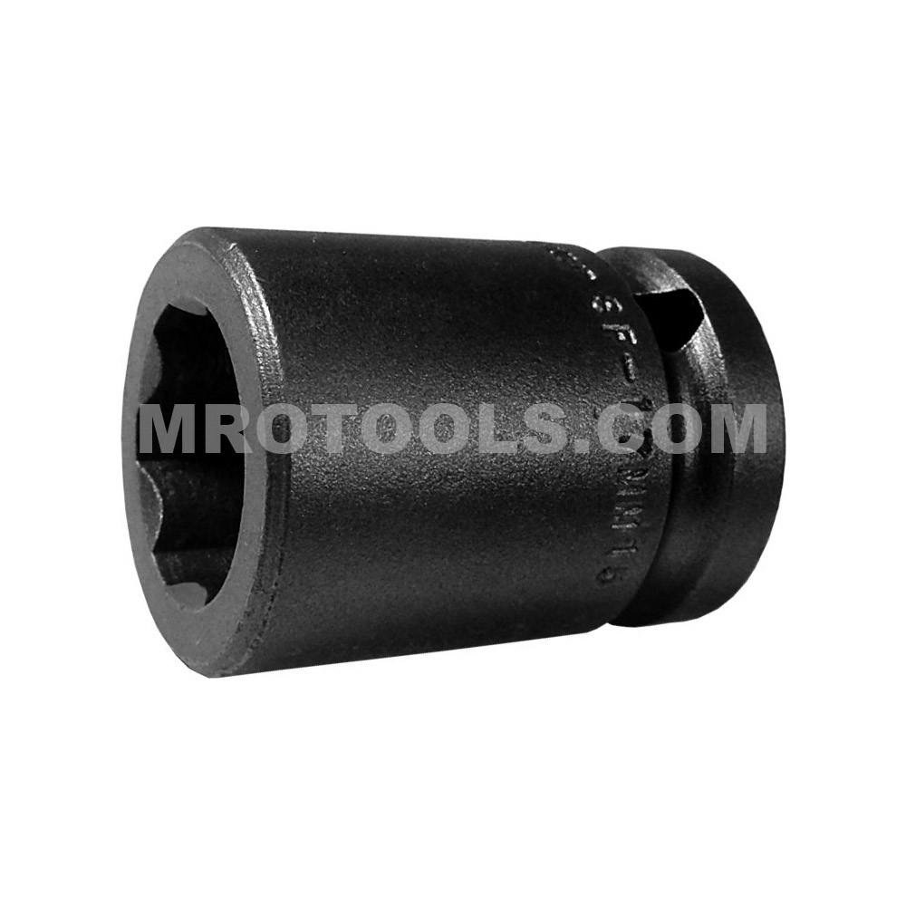 Apex SF-16MM15 16mm Standard Impact Socket, Surface Drive, 1/2'' Square ...