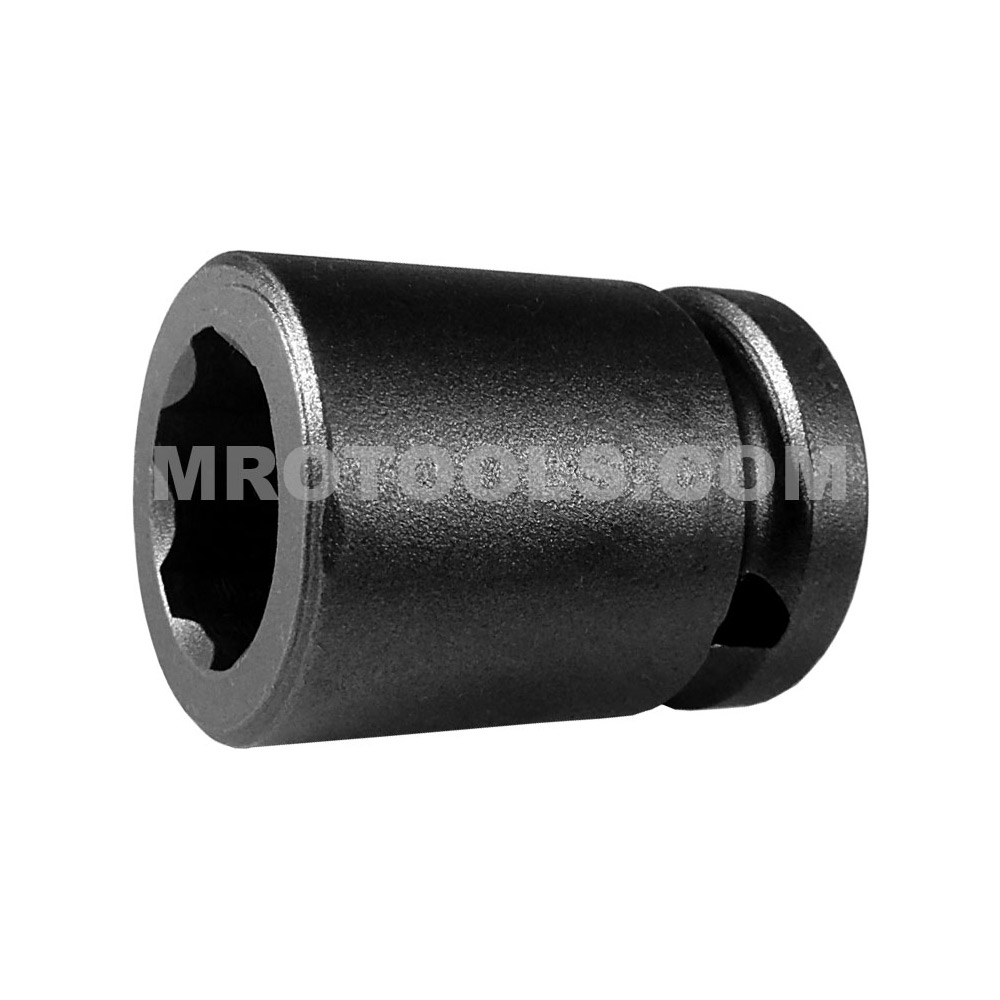 Apex SF-16MM55 16mm Extra Long Impact Socket, Surface Drive, Thin Wall, 1/2'' Square Drive