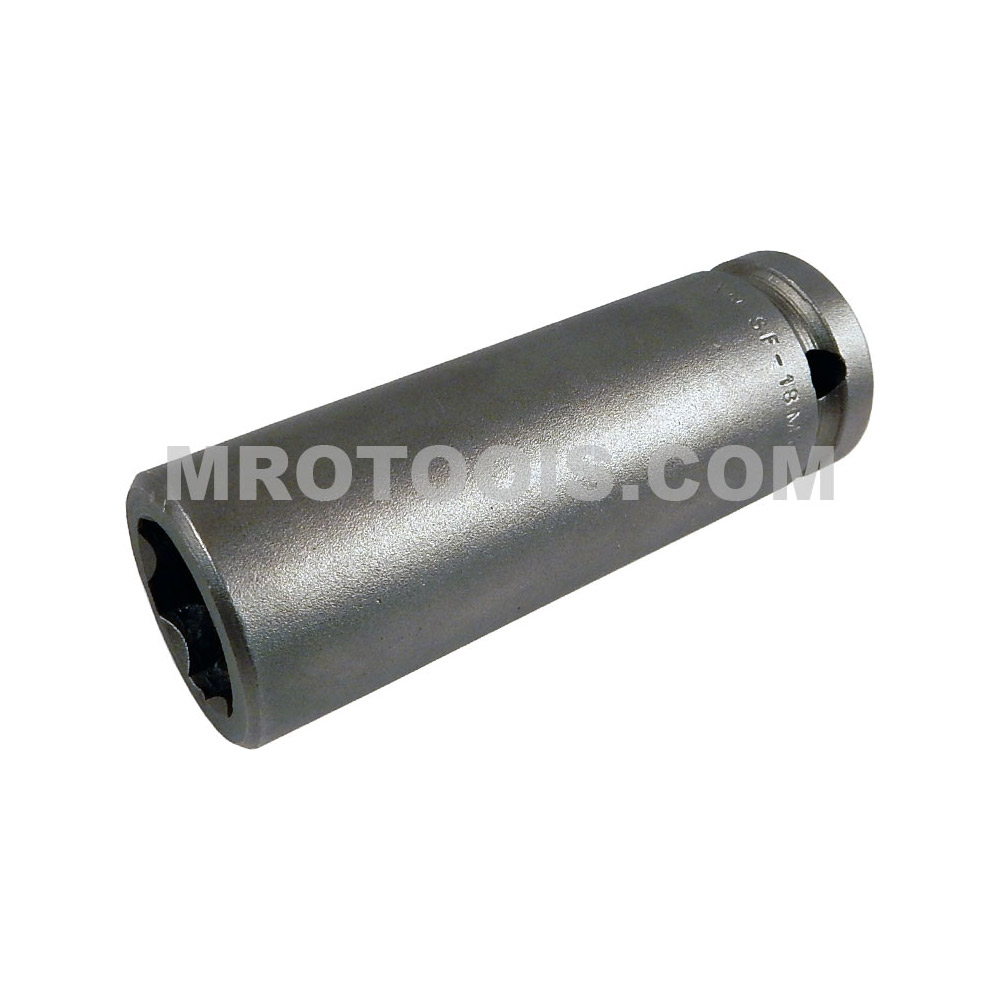 Apex SF-15MM35 15mm Extra Long Impact Socket, Surface Drive, 1/2 ...