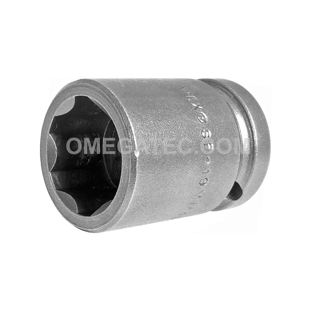 Apex SF-16MM15 16mm Standard Impact Socket, Surface Drive, 1/2'' Square Drive